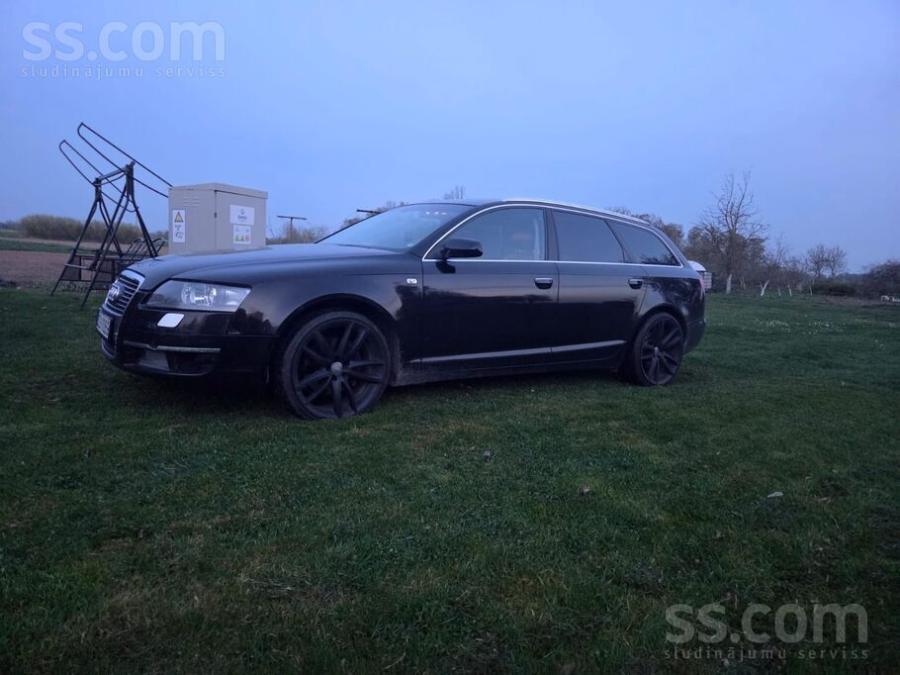 Melns Audi A6 2006 Bauska, ar dzinēja tilpumu 2.70 L un nobraukumu 0 tūkst. km par 2700 €, foto 1 vietnē AUTOMOTO.COM.LV