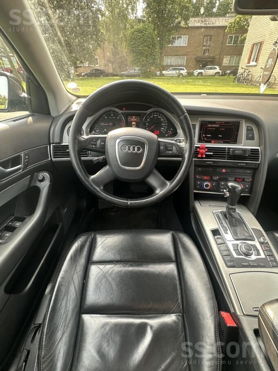 Melns Audi A6 2006 Bauska, ar dzinēja tilpumu 2.70 L un nobraukumu 0 tūkst. km par 2700 €, foto 4 vietnē AUTOMOTO.COM.LV