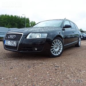 Black Audi A6 2006 in Daugavpils, with an engine capacity of 3.00 L and mileage of 0 thousand km for 3800 €, photo 1 on AUTOMOTO.COM.LV