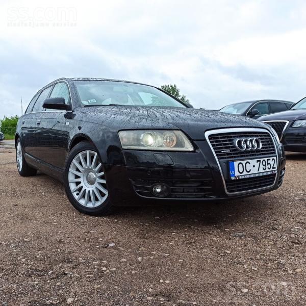 Black Audi A6 2006 in Daugavpils, with an engine capacity of 3.00 L and mileage of 0 thousand km for 3800 €, photo 2 on AUTOMOTO.COM.LV