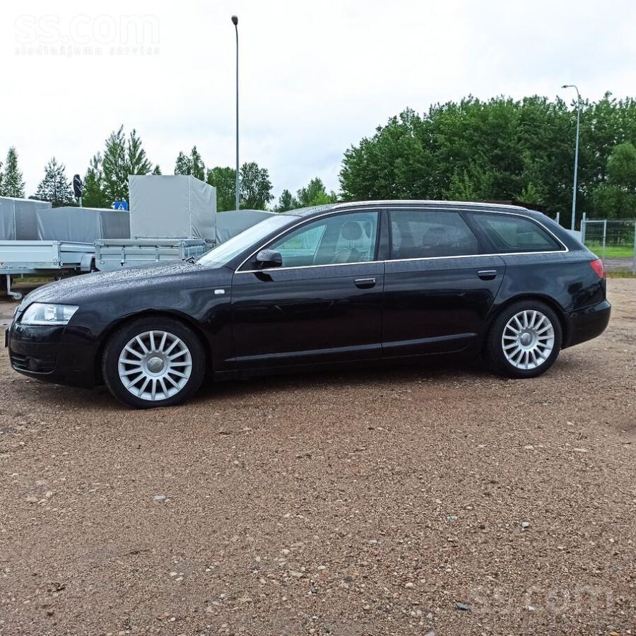 Black Audi A6 2006 in Daugavpils, with an engine capacity of 3.00 L and mileage of 0 thousand km for 3800 €, photo 4 on AUTOMOTO.COM.LV