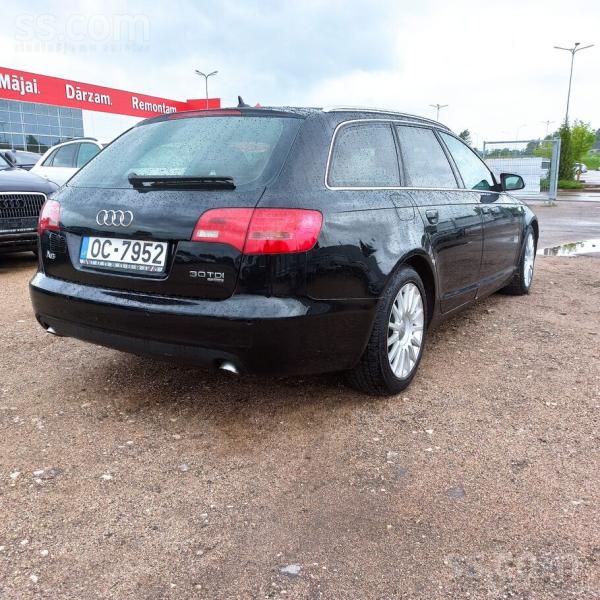 Black Audi A6 2006 in Daugavpils, with an engine capacity of 3.00 L and mileage of 0 thousand km for 3800 €, photo 7 on AUTOMOTO.COM.LV