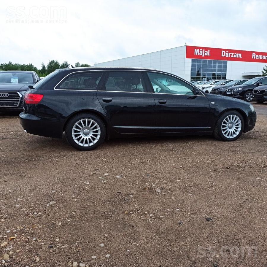 Black Audi A6 2006 in Daugavpils, with an engine capacity of 3.00 L and mileage of 0 thousand km for 3800 €, photo 8 on AUTOMOTO.COM.LV