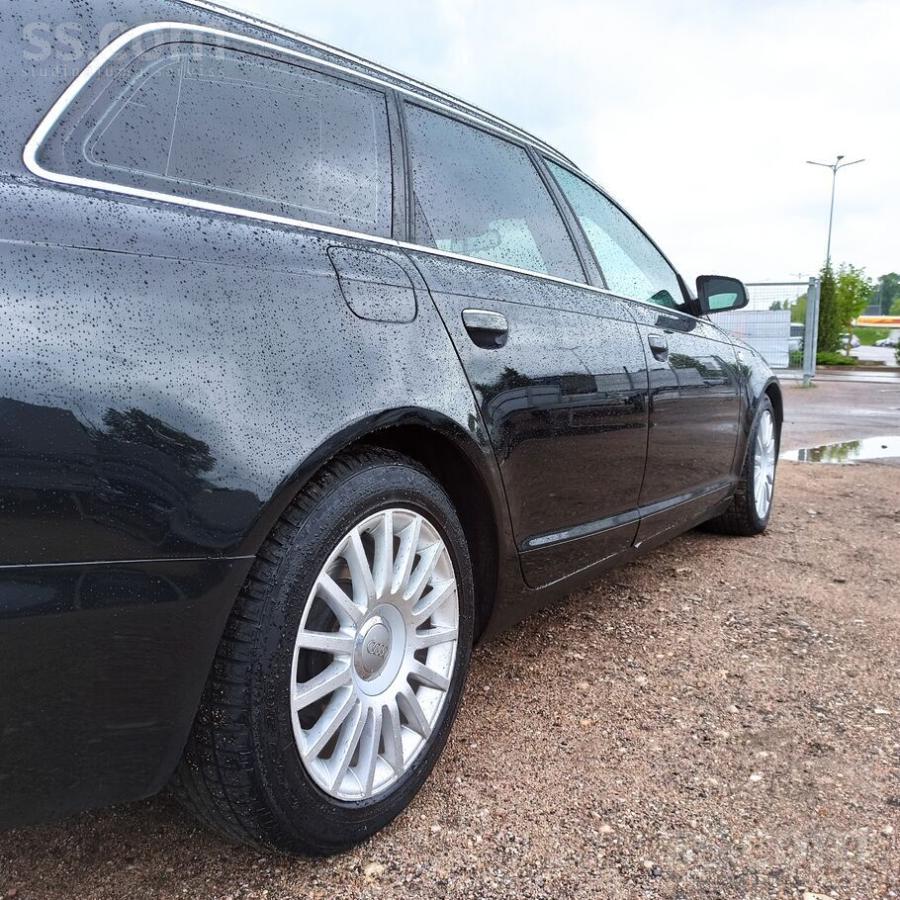 Black Audi A6 2006 in Daugavpils, with an engine capacity of 3.00 L and mileage of 0 thousand km for 3800 €, photo 9 on AUTOMOTO.COM.LV