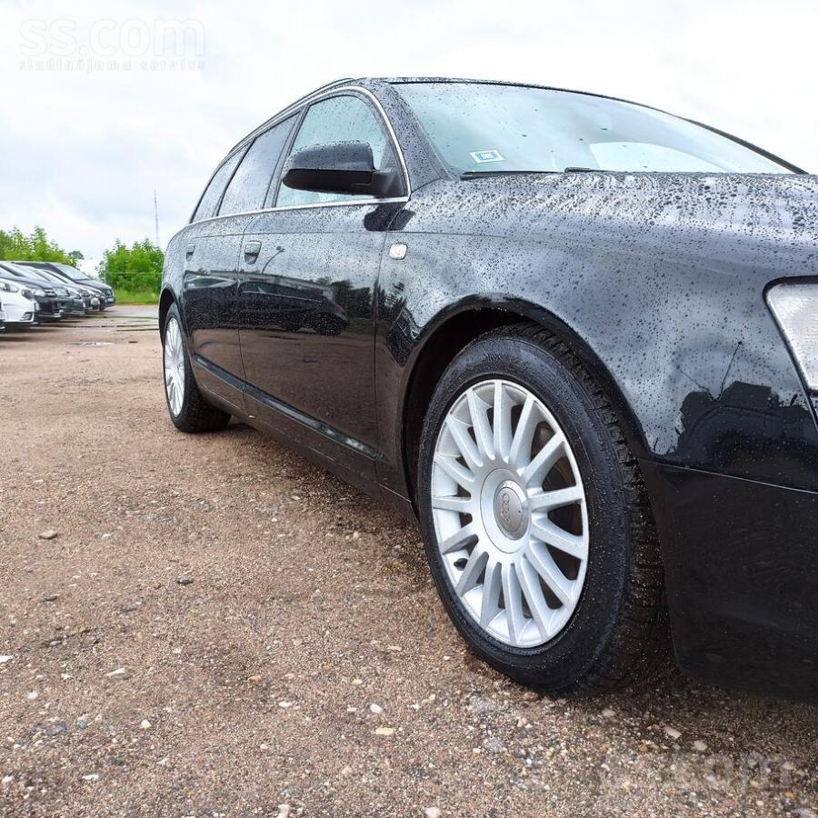 Black Audi A6 2006 in Daugavpils, with an engine capacity of 3.00 L and mileage of 0 thousand km for 3800 €, photo 10 on AUTOMOTO.COM.LV