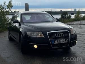 Black Audi A6 2006 in Riga, with an engine capacity of 2.70 L and mileage of 430 thousand km for 1590 €, photo 2 on AUTOMOTO.COM.LV