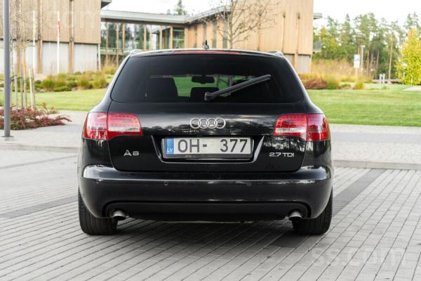 Melns Audi A6 2006 Jelgava, ar dzinēja tilpumu 2.70 L un nobraukumu 334 tūkst. km par 3690 €, foto 5 vietnē AUTOMOTO.COM.LV