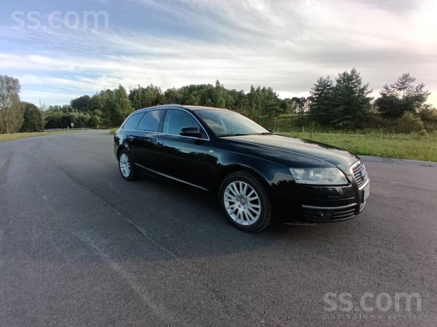 Black Audi A6 2006 in Madona, with an engine capacity of 2.70 L and mileage of 338 thousand km for 3050 €, photo 2 on AUTOMOTO.COM.LV