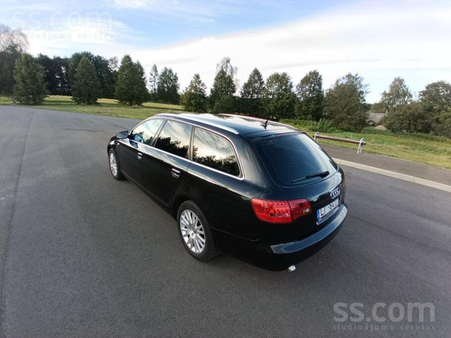 Black Audi A6 2006 in Madona, with an engine capacity of 2.70 L and mileage of 338 thousand km for 3050 €, photo 5 on AUTOMOTO.COM.LV