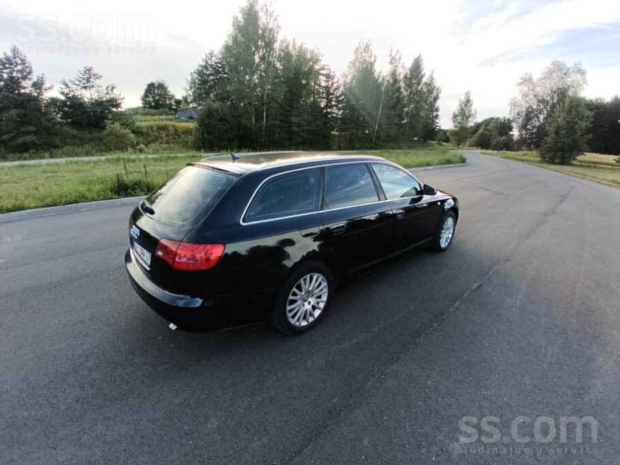 Black Audi A6 2006 in Madona, with an engine capacity of 2.70 L and mileage of 338 thousand km for 3050 €, photo 6 on AUTOMOTO.COM.LV