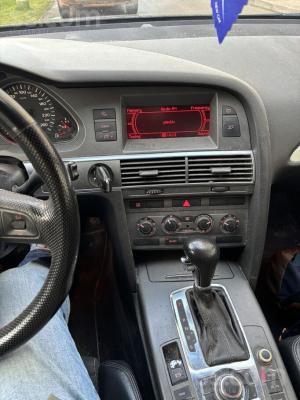 Black Audi A6 2006 in Riga, with an engine capacity of 2.70 L and mileage of 360 thousand km for 2100 €, photo 6 on AUTOMOTO.COM.LV
