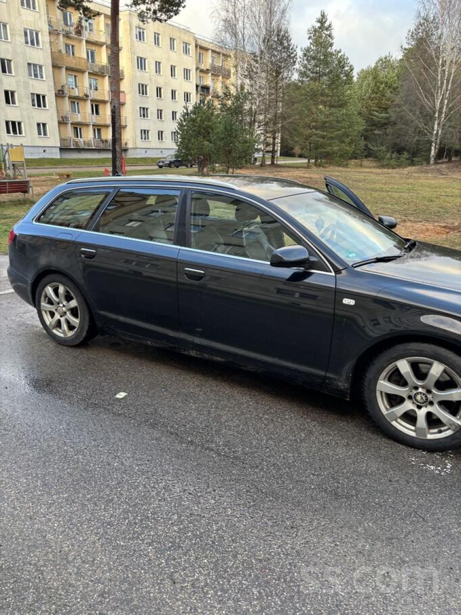 Black Audi A6 2006 in Riga, with an engine capacity of 2.70 L and mileage of 360 thousand km for 2100 €, photo 9 on AUTOMOTO.COM.LV