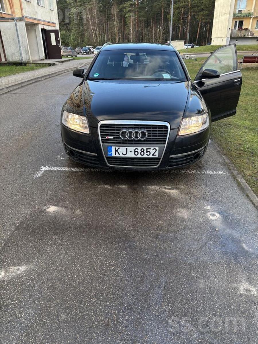 Black Audi A6 2006 in Riga, with an engine capacity of 2.70 L and mileage of 360 thousand km for 2100 €, photo 10 on AUTOMOTO.COM.LV