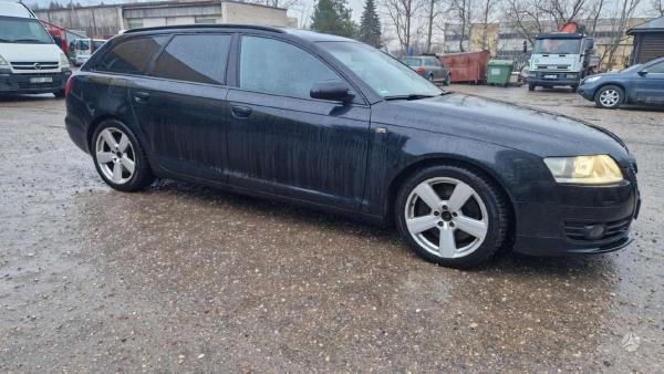 Black Audi A6 2006 in Utena, with an engine capacity of 2.70 L and mileage of 235 thousand km for 4500 €, photo 2 on AUTOMOTO.COM.LV