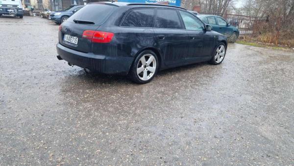 Black Audi A6 2006 in Utena, with an engine capacity of 2.70 L and mileage of 235 thousand km for 4500 €, photo 3 on AUTOMOTO.COM.LV