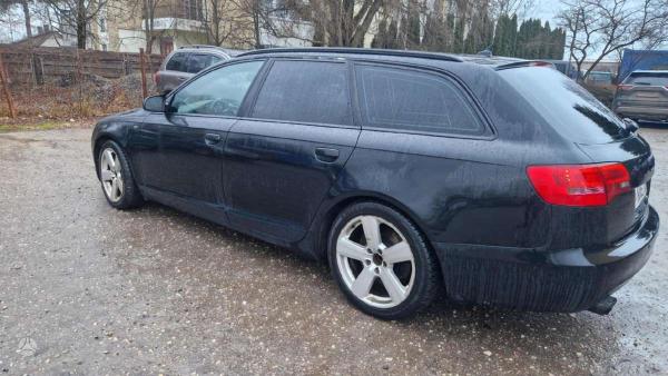 Black Audi A6 2006 in Utena, with an engine capacity of 2.70 L and mileage of 235 thousand km for 4500 €, photo 9 on AUTOMOTO.COM.LV