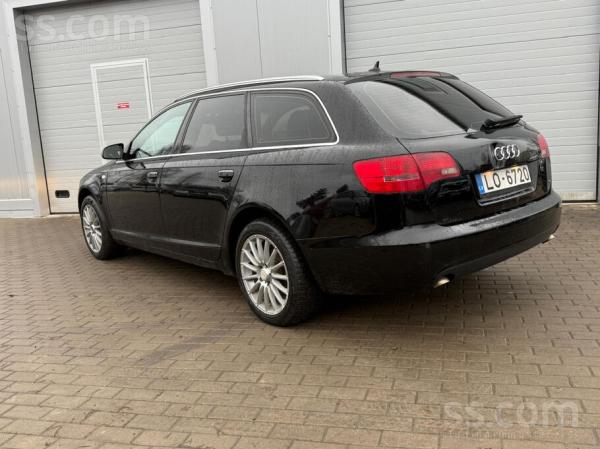 Black Audi A6 2006 in Riga, with an engine capacity of 2.70 L and mileage of 394 thousand km for 2500 €, photo 4 on AUTOMOTO.COM.LV
