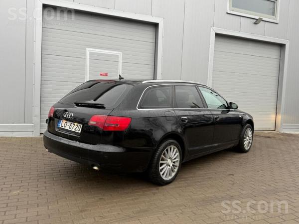 Black Audi A6 2006 in Riga, with an engine capacity of 2.70 L and mileage of 394 thousand km for 2500 €, photo 5 on AUTOMOTO.COM.LV