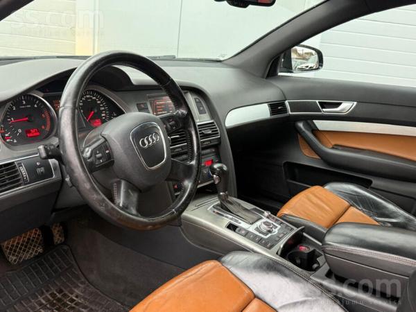 Black Audi A6 2006 in Riga, with an engine capacity of 2.70 L and mileage of 394 thousand km for 2500 €, photo 7 on AUTOMOTO.COM.LV
