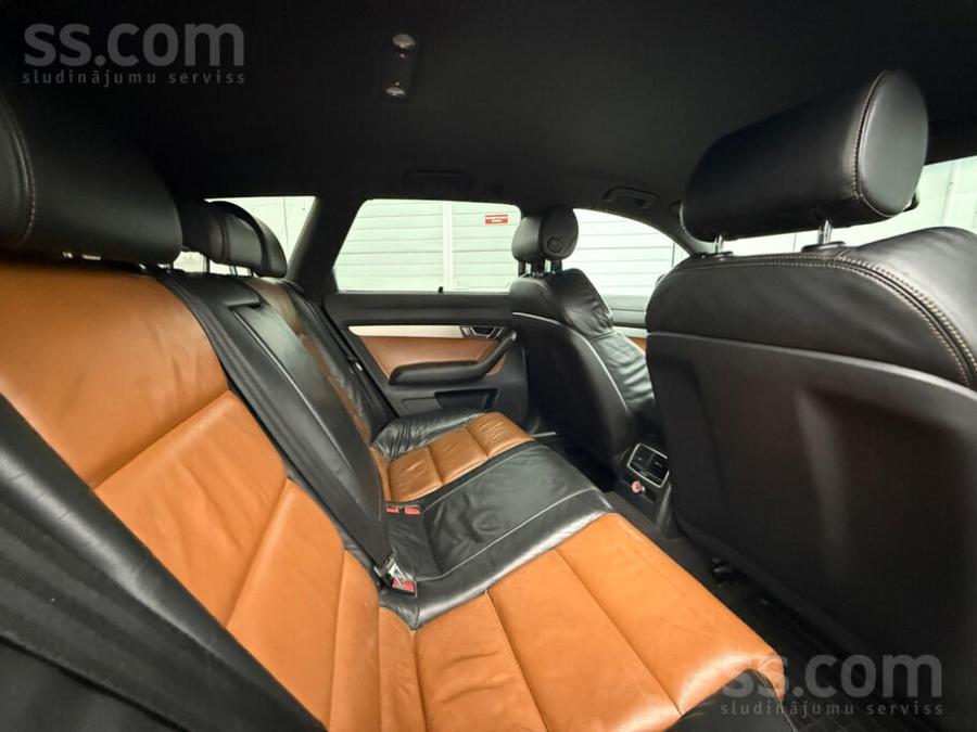 Black Audi A6 2006 in Riga, with an engine capacity of 2.70 L and mileage of 394 thousand km for 2500 €, photo 9 on AUTOMOTO.COM.LV