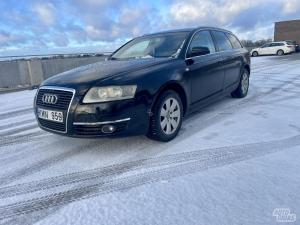 Melns Audi A6 2006 Viļņa, ar dzinēja tilpumu 2.70 L un nobraukumu 460 tūkst. km par 2450 €, foto  vietnē AUTOMOTO.COM.LV