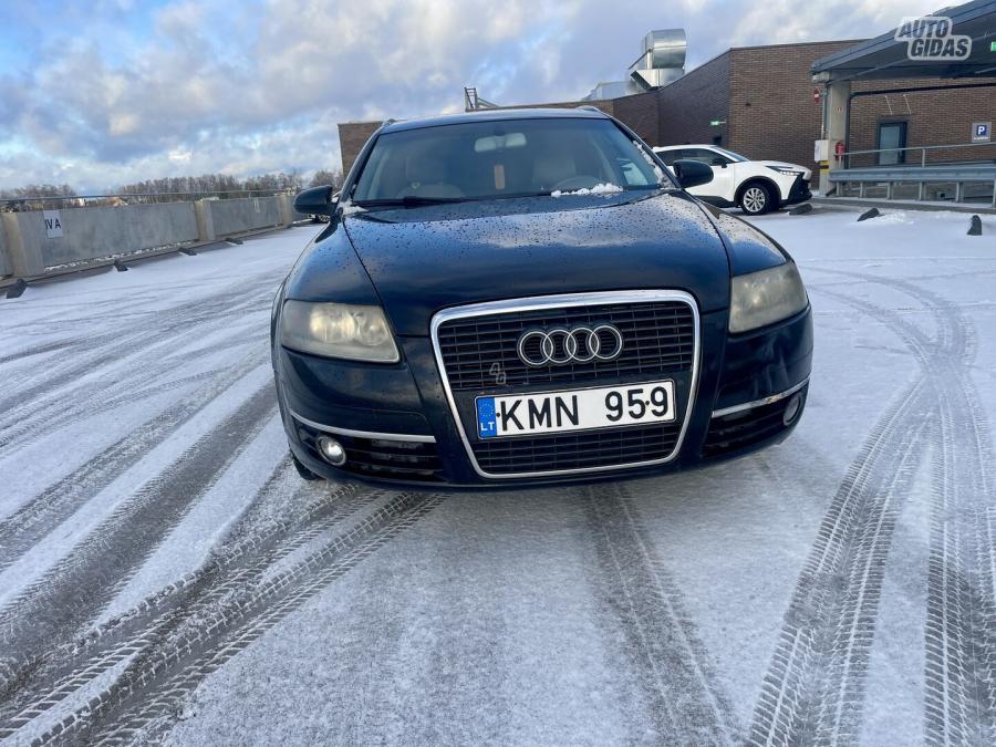 Black Audi A6 2006 in Vilnius, with an engine capacity of 2.70 L and mileage of 460 thousand km for 2450 €, photo 9 on AUTOMOTO.COM.LV