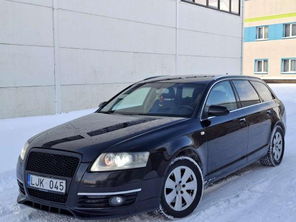 Black Audi A6 2006 in Silute, with an engine capacity of 3.00 L and mileage of 340 thousand km for 3300 €, photo 1 on AUTOMOTO.COM.LV