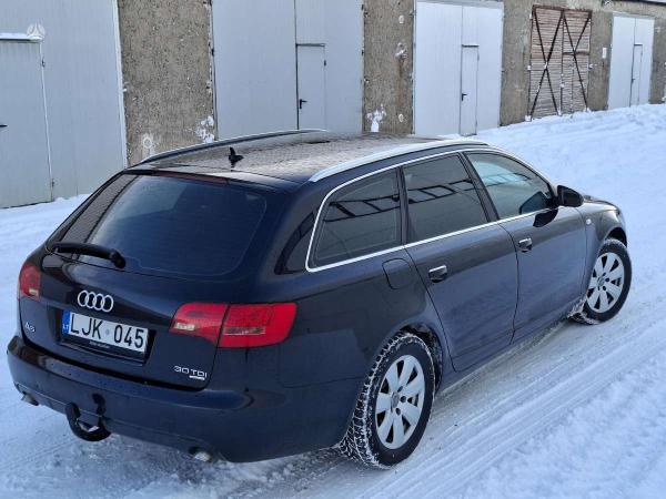 Black Audi A6 2006 in Silute, with an engine capacity of 3.00 L and mileage of 340 thousand km for 3300 €, photo 4 on AUTOMOTO.COM.LV
