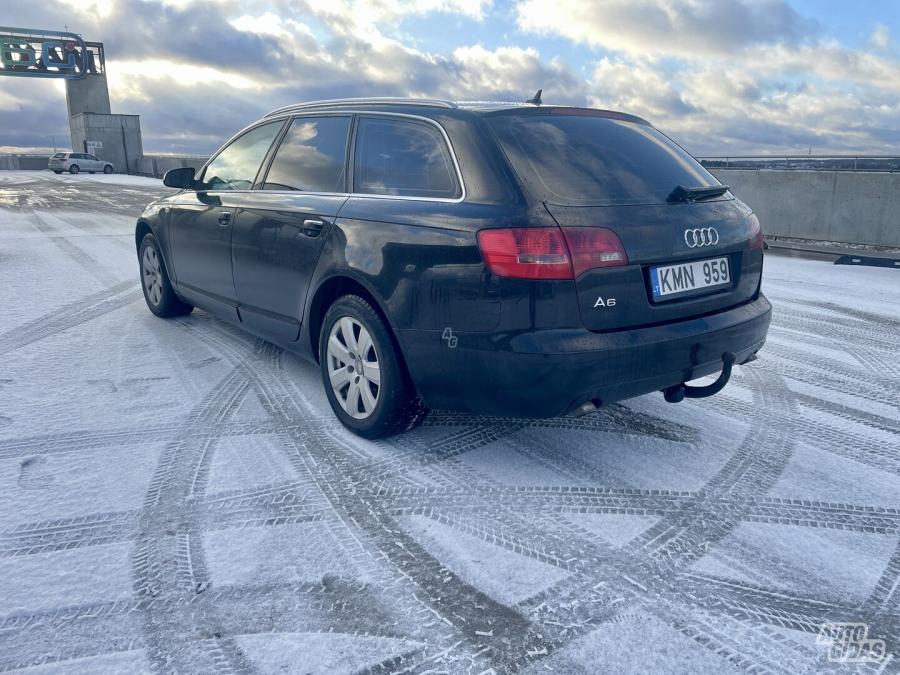 Black Audi A6 2006 in Vilnius, with an engine capacity of 2.70 L and mileage of 340 thousand km for 2300 €, photo 4 on AUTOMOTO.COM.LV