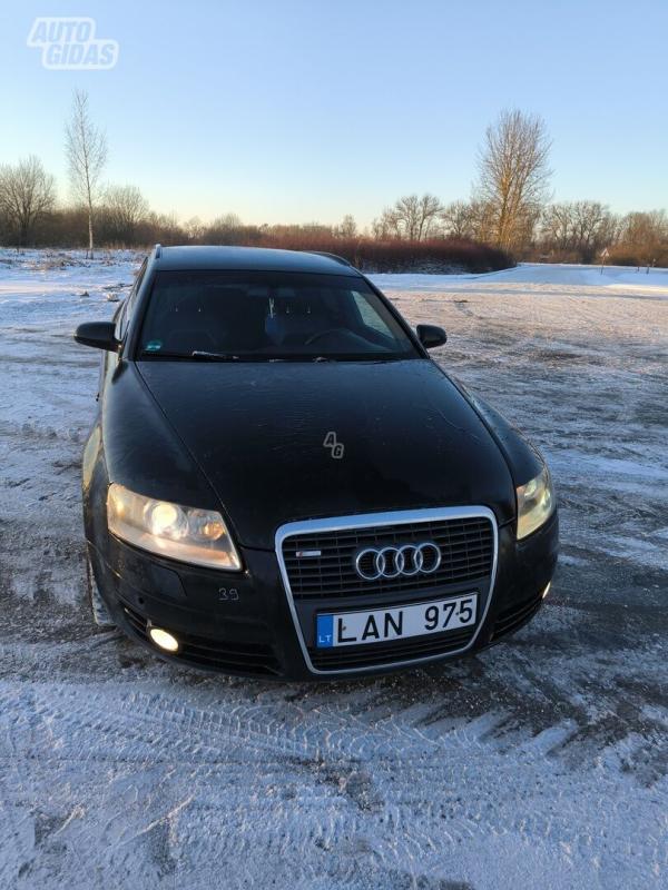 Melns Audi A6 2006 Pakruojis, ar dzinēja tilpumu 2.70 L un nobraukumu 300 tūkst. km par 2700 €, foto 1 vietnē AUTOMOTO.COM.LV