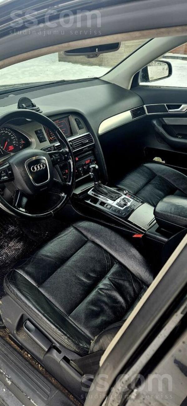 Melns Audi A6 2006 Jēkabpils, ar dzinēja tilpumu 2.70 L un nobraukumu 379 tūkst. km par 2700 €, foto 3 vietnē AUTOMOTO.COM.LV
