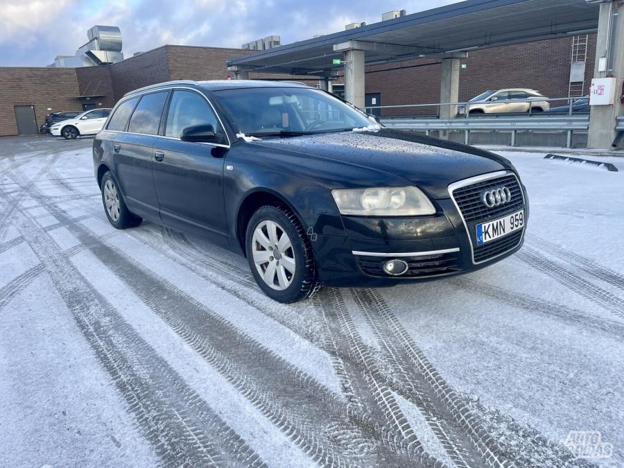 Melns Audi A6 2006 Viļņa, ar dzinēja tilpumu 2.70 L un nobraukumu 340 tūkst. km par 2100 €, foto 3 vietnē AUTOMOTO.COM.LV