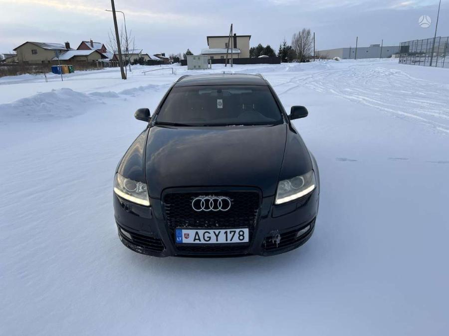 Black Audi A6 2006 in Panevezys, with an engine capacity of 2.70 L and mileage of 257 thousand km for 4999 €, photo 4 on AUTOMOTO.COM.LV