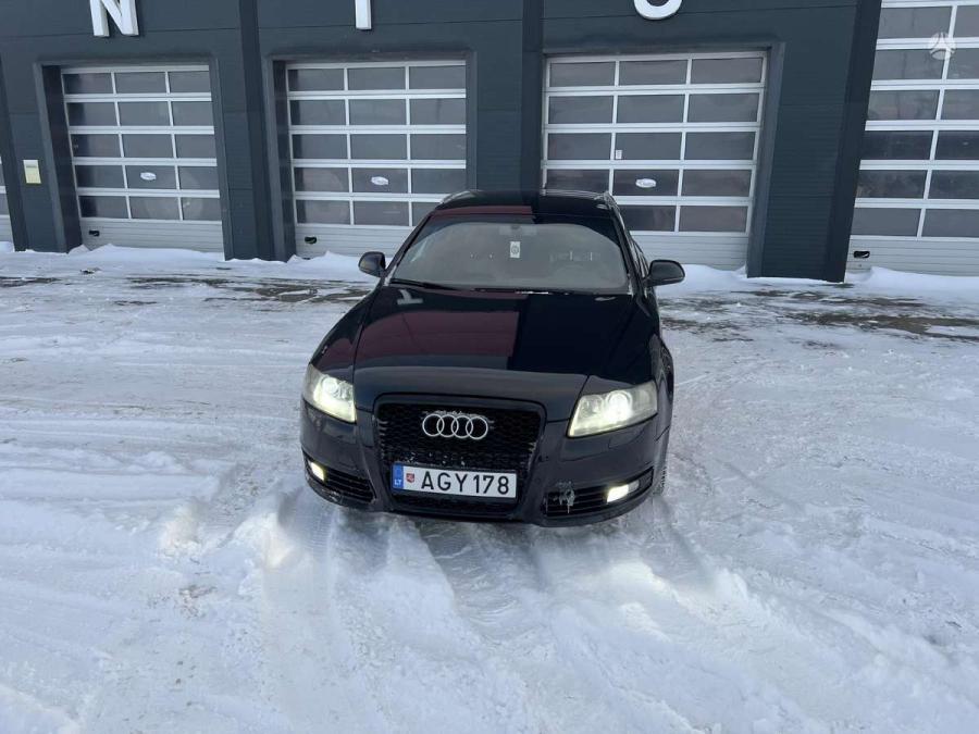 Black Audi A6 2006 in Panevezys, with an engine capacity of 2.70 L and mileage of 257 thousand km for 4999 €, photo 9 on AUTOMOTO.COM.LV