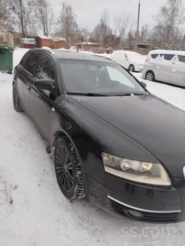 Melns Audi A6 2006 Rīga, ar dzinēja tilpumu 2.70 L un nobraukumu 322 tūkst. km par 2600 €, foto 1 vietnē AUTOMOTO.COM.LV