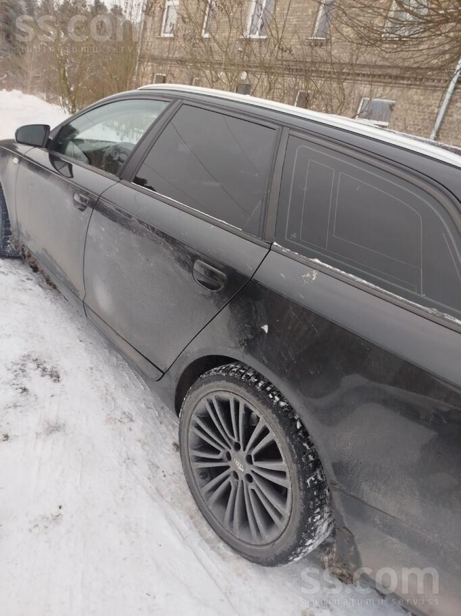 Black Audi A6 2006 in Riga, with an engine capacity of 2.70 L and mileage of 322 thousand km for 2600 €, photo 2 on AUTOMOTO.COM.LV