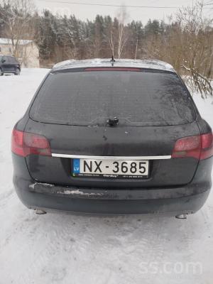 Black Audi A6 2006 in Riga, with an engine capacity of 2.70 L and mileage of 322 thousand km for 2600 €, photo 3 on AUTOMOTO.COM.LV