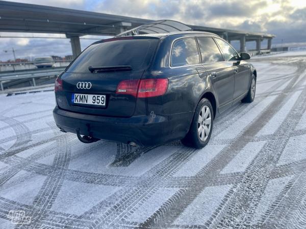 Melns Audi A6 2006 Viļņa, ar dzinēja tilpumu 2.70 L un nobraukumu 340 tūkst. km par 2100 €, foto 4 vietnē AUTOMOTO.COM.LV