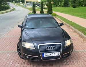 Black Audi A6 2006 in Madona, with an engine capacity of 2.70 L and mileage of 385 thousand km for 3945 €, photo  on AUTOMOTO.COM.LV
