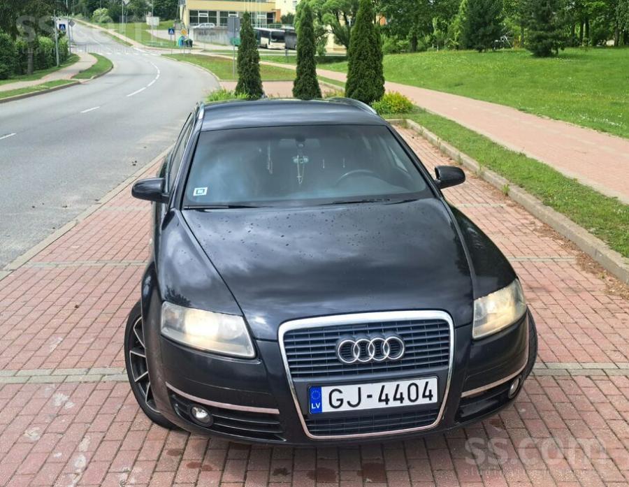 Melns Audi A6 2006 Madona, ar dzinēja tilpumu 2.70 L un nobraukumu 385 tūkst. km par 3945 €, foto 1 vietnē AUTOMOTO.COM.LV