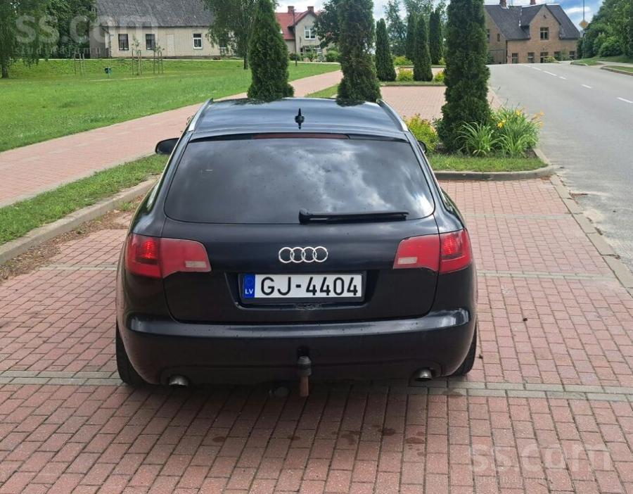 Melns Audi A6 2006 Madona, ar dzinēja tilpumu 2.70 L un nobraukumu 385 tūkst. km par 3945 €, foto 4 vietnē AUTOMOTO.COM.LV