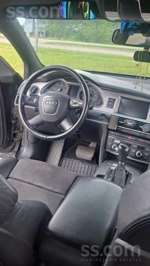 Melns Audi A6 2006 Madona, ar dzinēja tilpumu 2.70 L un nobraukumu 385 tūkst. km par 3945 €, foto 15 vietnē AUTOMOTO.COM.LV