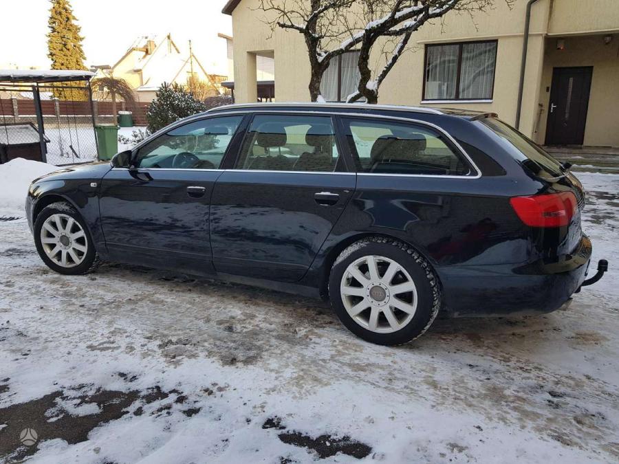 Melns Audi A6 2006 Kauņa, ar dzinēja tilpumu 2.40 L un nobraukumu 374 tūkst. km par 3100 €, foto 3 vietnē AUTOMOTO.COM.LV