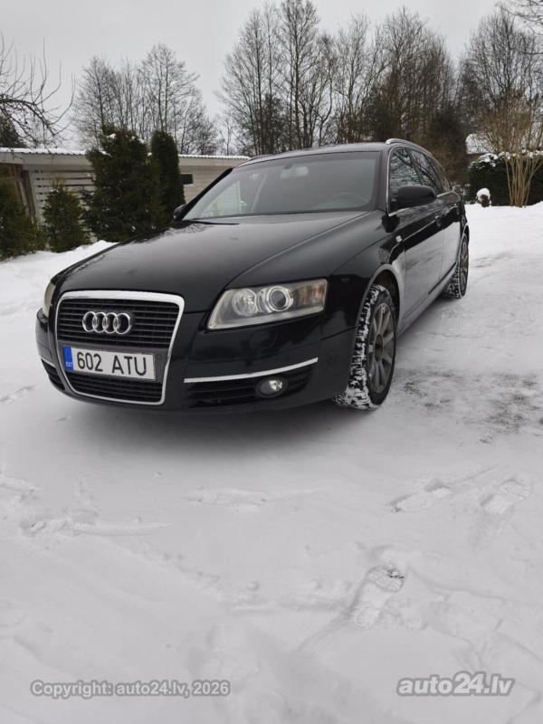 Black Audi A6 2006 in Kardla, with an engine capacity of 2.70 L and mileage of 400 thousand km for 3500 €, photo 8 on AUTOMOTO.COM.LV
