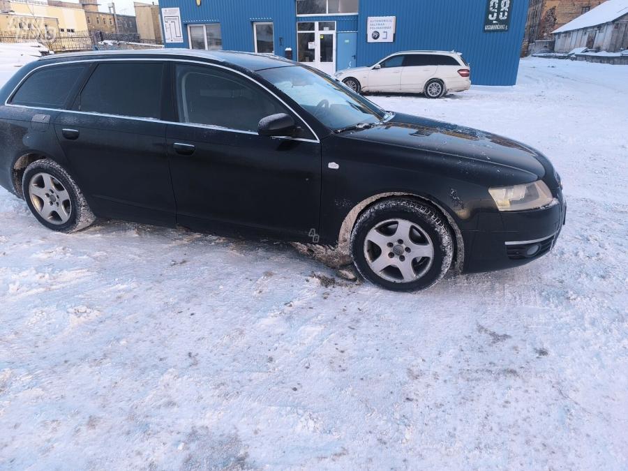 Black Audi A6 2006 in Siauliai, with an engine capacity of 2.00 L and mileage of 301 thousand km for 2300 €, photo 3 on AUTOMOTO.COM.LV