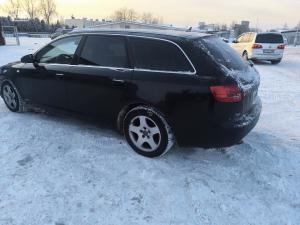 Black Audi A6 2006 in Siauliai, with an engine capacity of 2.00 L and mileage of 301 thousand km for 2300 €, photo 6 on AUTOMOTO.COM.LV