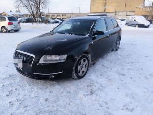 Black Audi A6 2006 in Siauliai, with an engine capacity of 2.00 L and mileage of 301 thousand km for 2300 €, photo 9 on AUTOMOTO.COM.LV