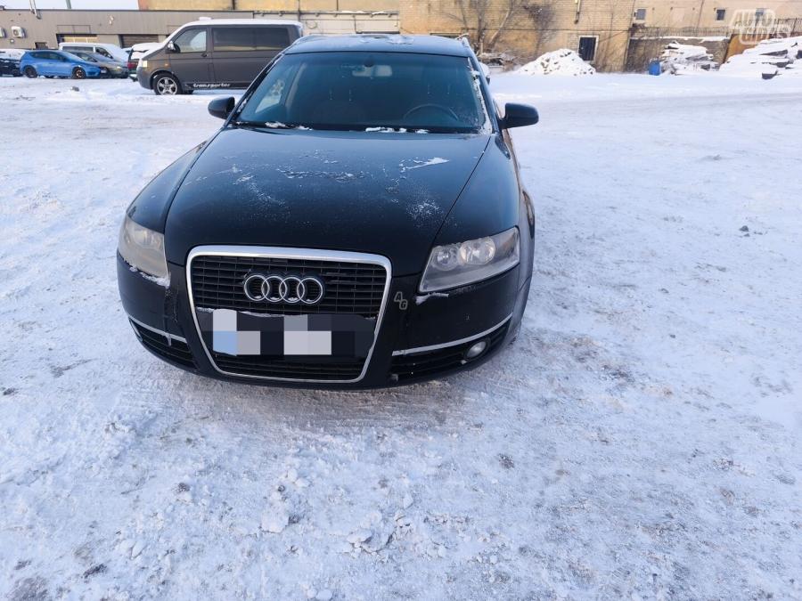 Black Audi A6 2006 in Siauliai, with an engine capacity of 2.00 L and mileage of 301 thousand km for 2300 €, photo 10 on AUTOMOTO.COM.LV