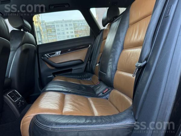Melns Audi A6 2006 Rīga, ar dzinēja tilpumu 3.00 L un nobraukumu 352 tūkst. km par 3990 €, foto 8 vietnē AUTOMOTO.COM.LV