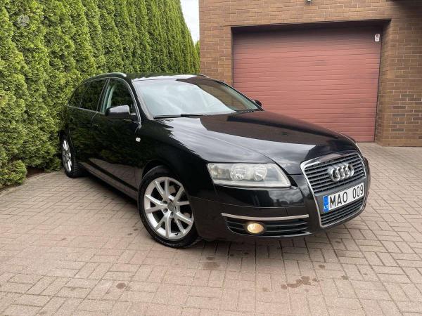 Melns Audi A6 2006 Alīta, ar dzinēja tilpumu 2.00 L un nobraukumu 339 tūkst. km par 4250 €, foto 1 vietnē AUTOMOTO.COM.LV